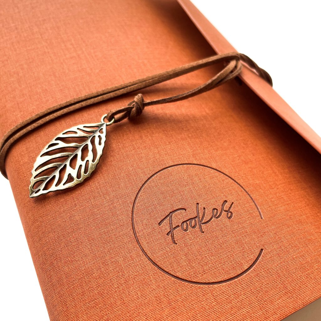 Bullet journal incl. bruine omslag – Fookes